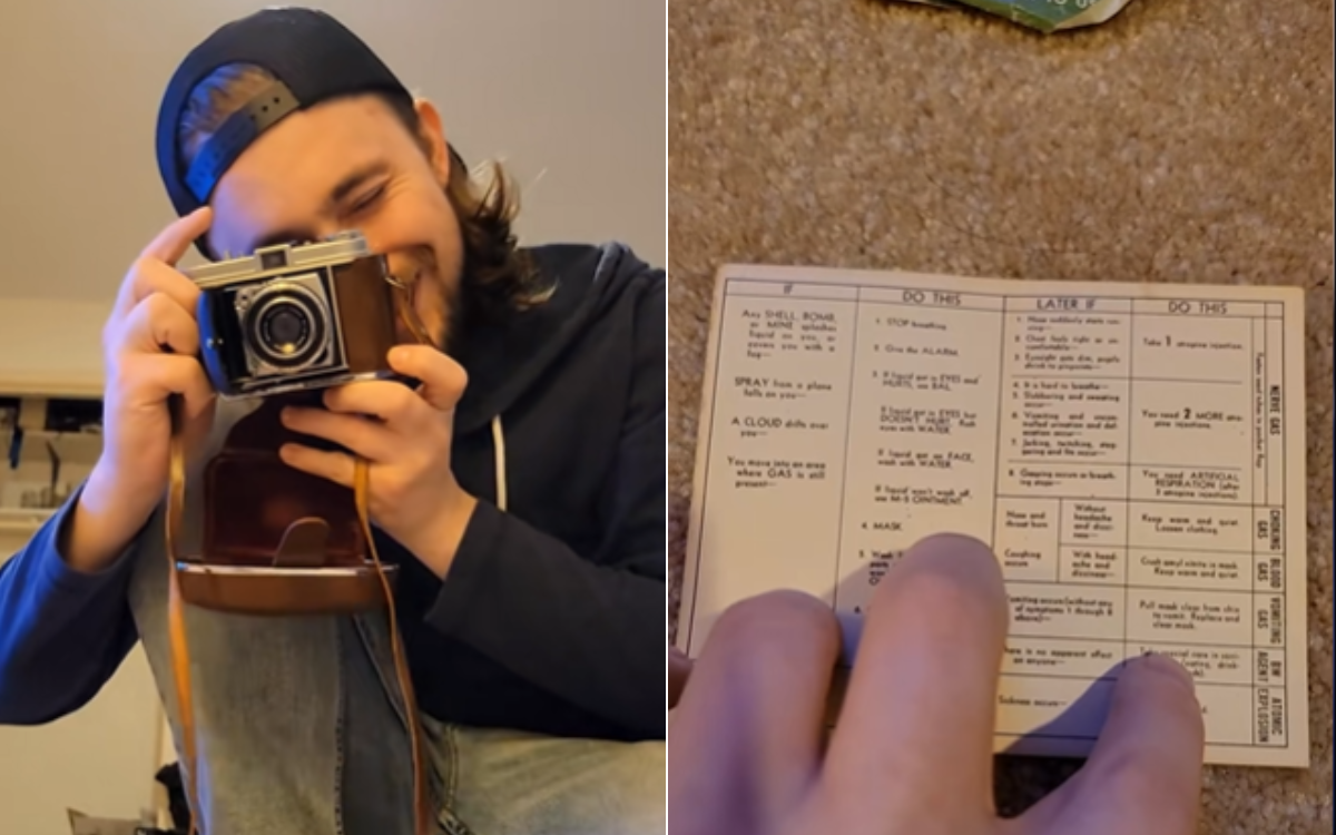 Man Buys 1950s Camera at Estate Sale, Can't Believe What Else Is in the ...