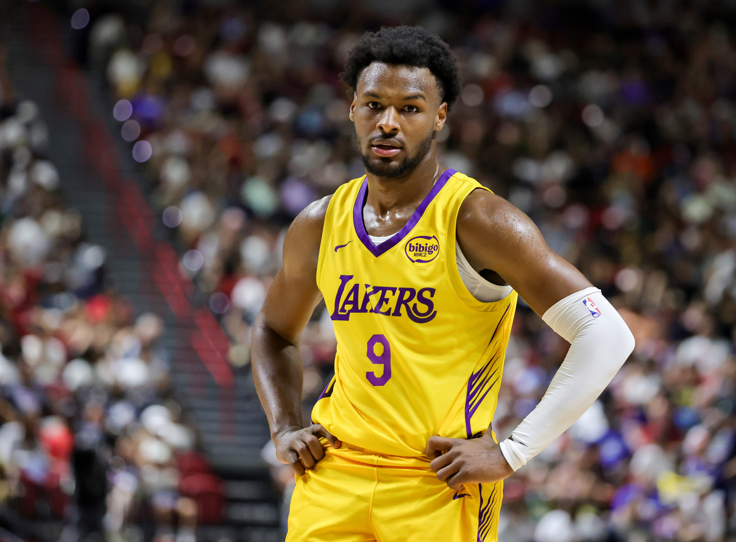 레이커스의 브로니 제임스, NBA 서머 리그 이후 중요 명단에 오르다 - MANIA