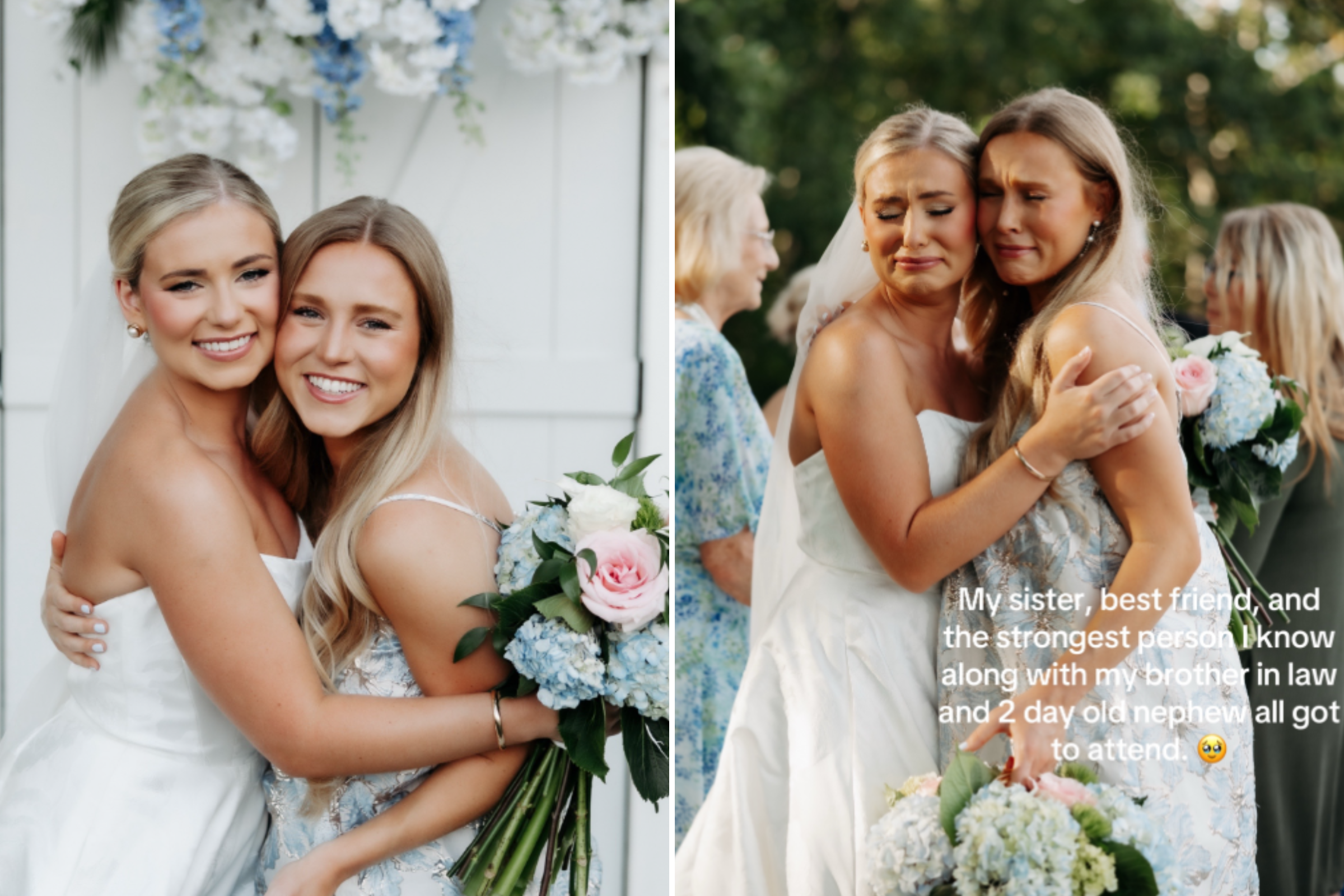 Woman Due to Give Birth on Sister's Wedding Day, Shock at What Happens ...