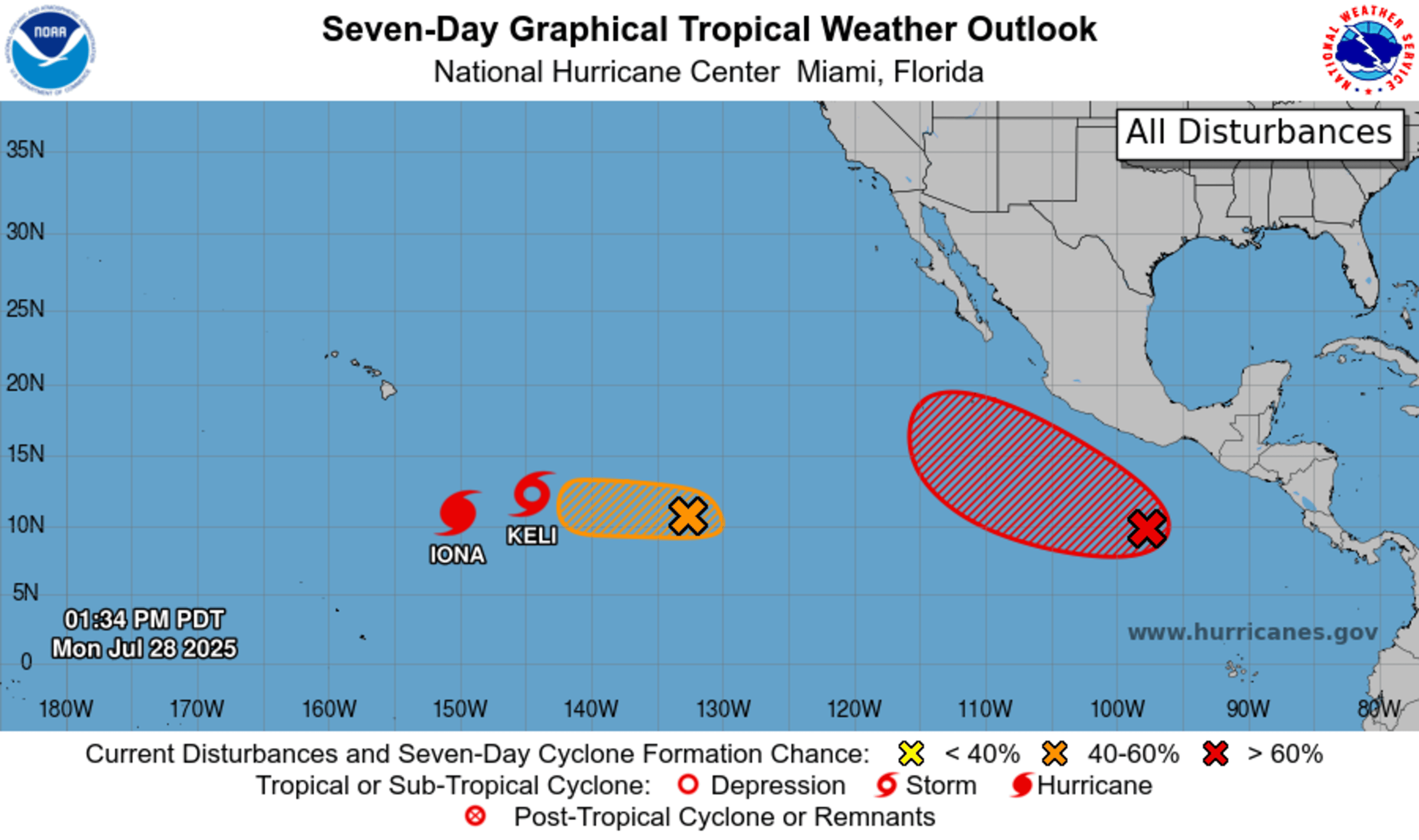 Three Tropical Storms May Form at the Same Time - Newsweek