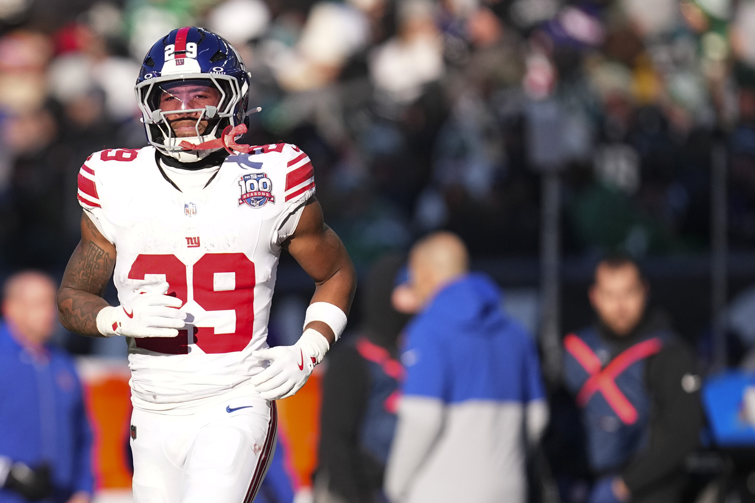 NY Giants Running Back Praises Training Camp Standout - Newsweek