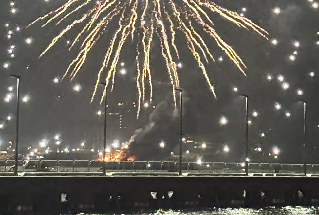 Barge Fireworks
