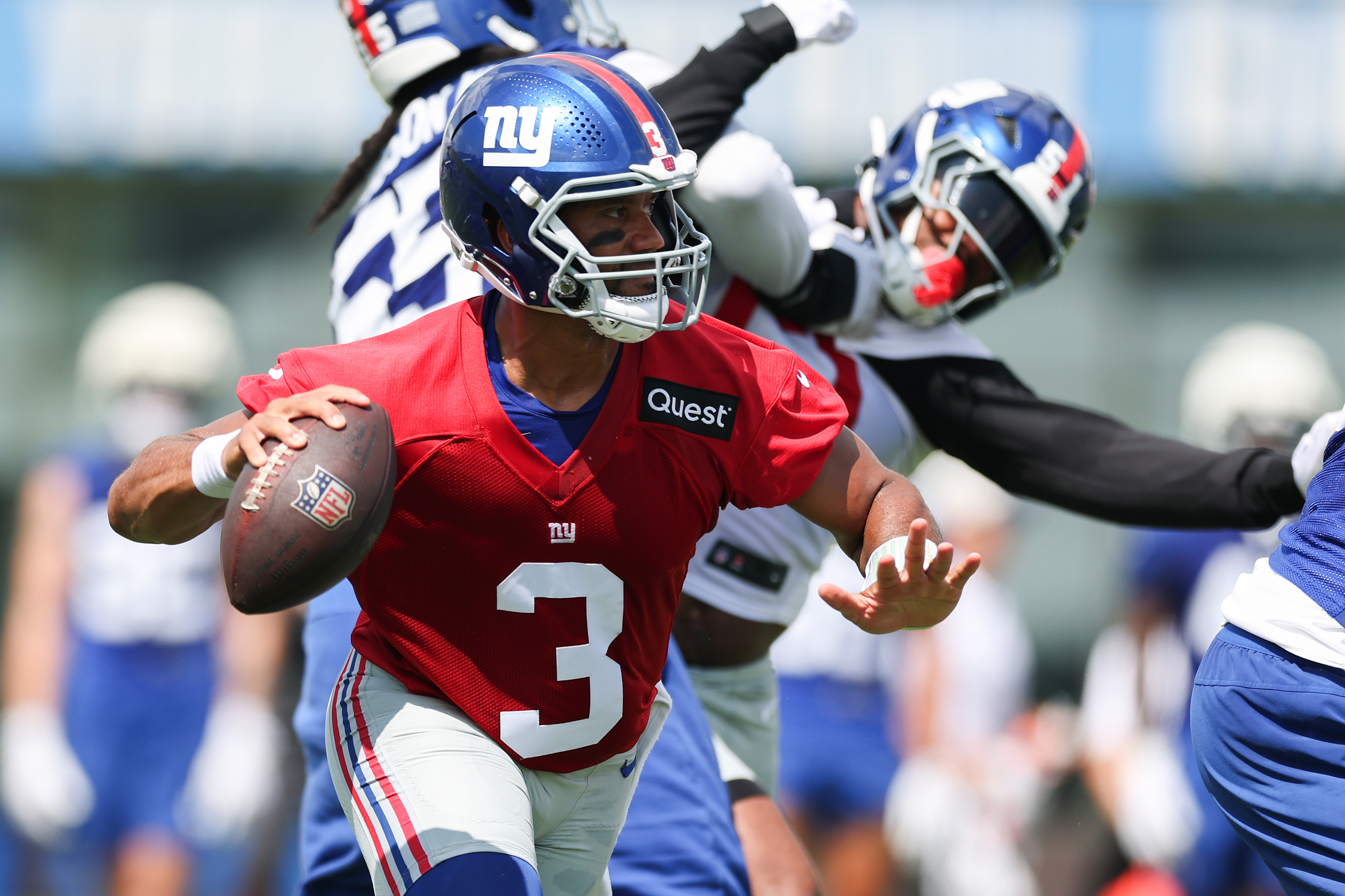 NY Giants Making Shocking Russell Wilson Decision vs. Bills - Newsweek