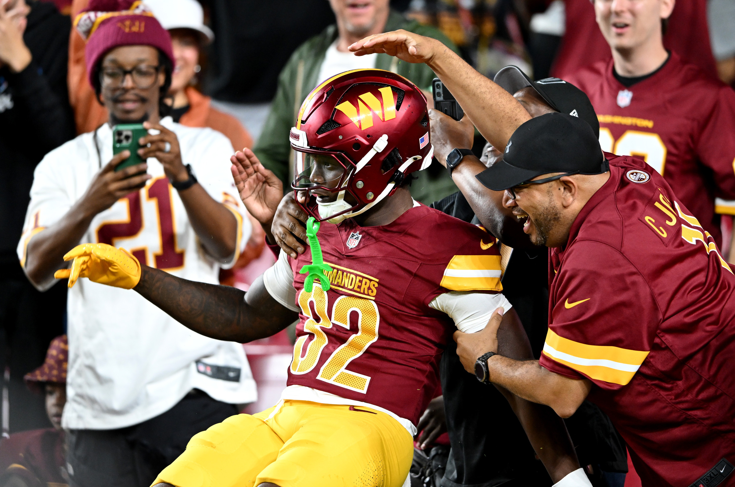 Commanders RB Quickly Rising up Fantasy Football Draft Boards ...Middle ...