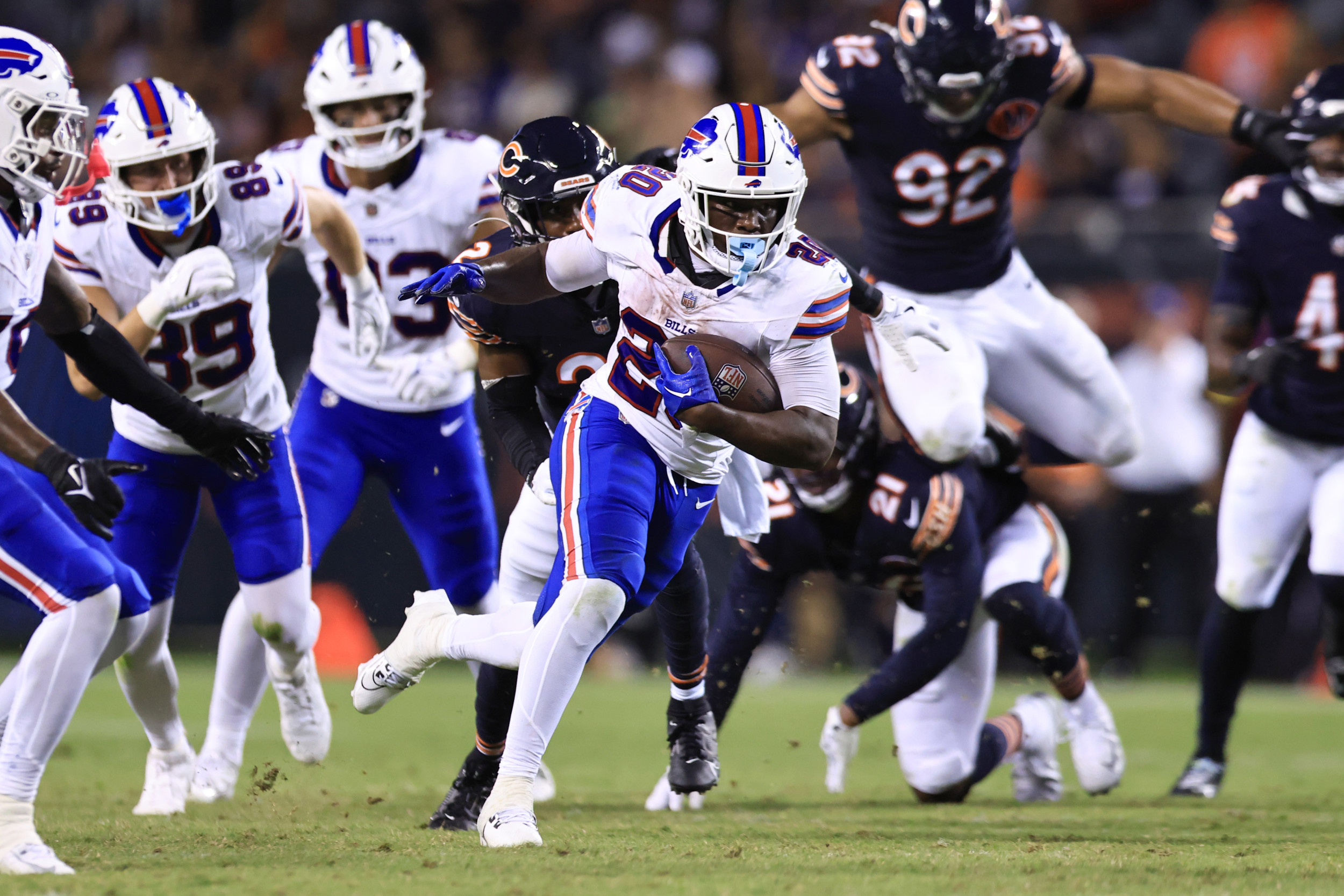 Bills Release Undrafted Second-Year Running Back Despite Strong ...