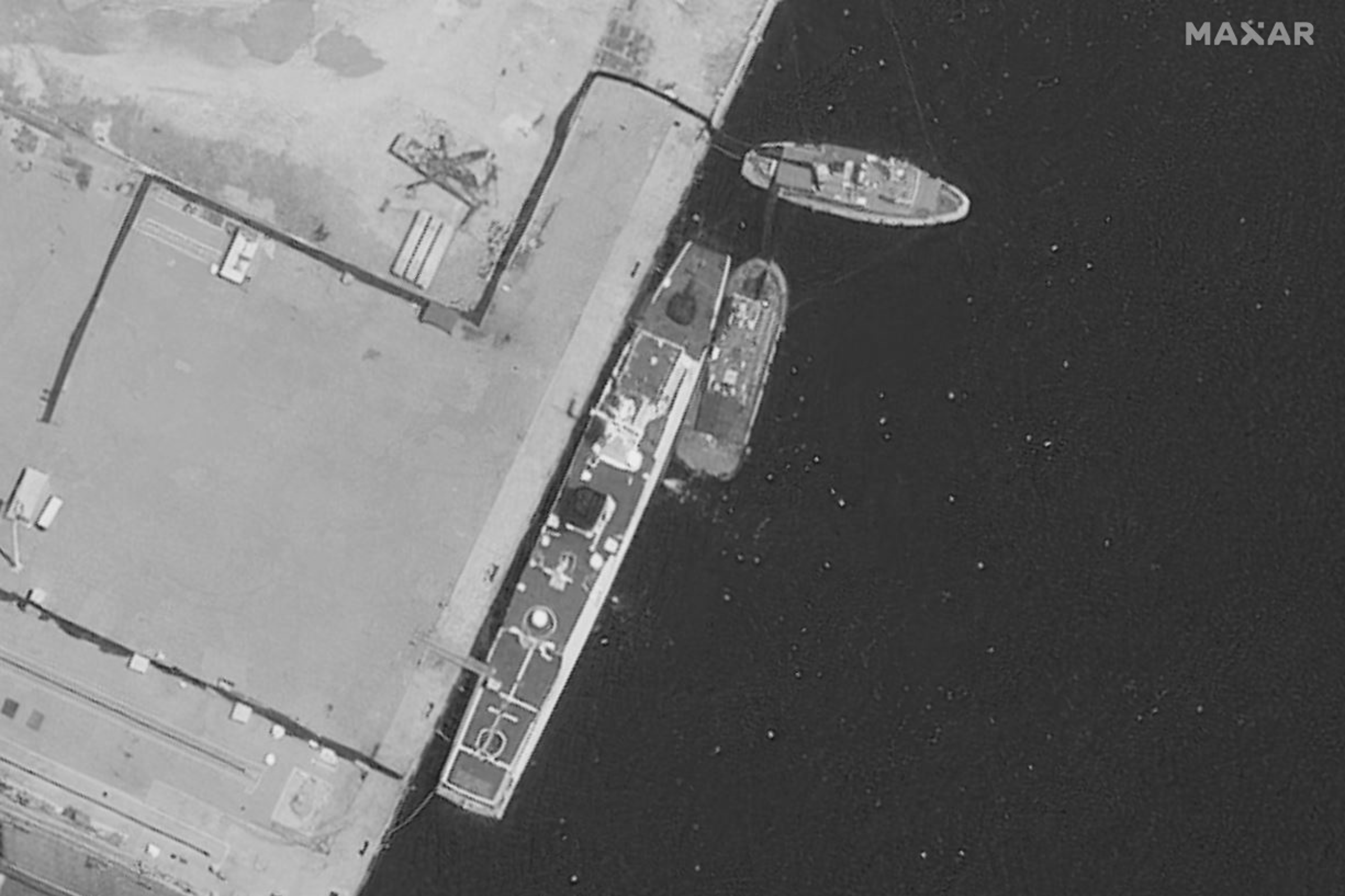 Satellite Photos Show Chinese Ship Badly Damaged in South China Sea ...
