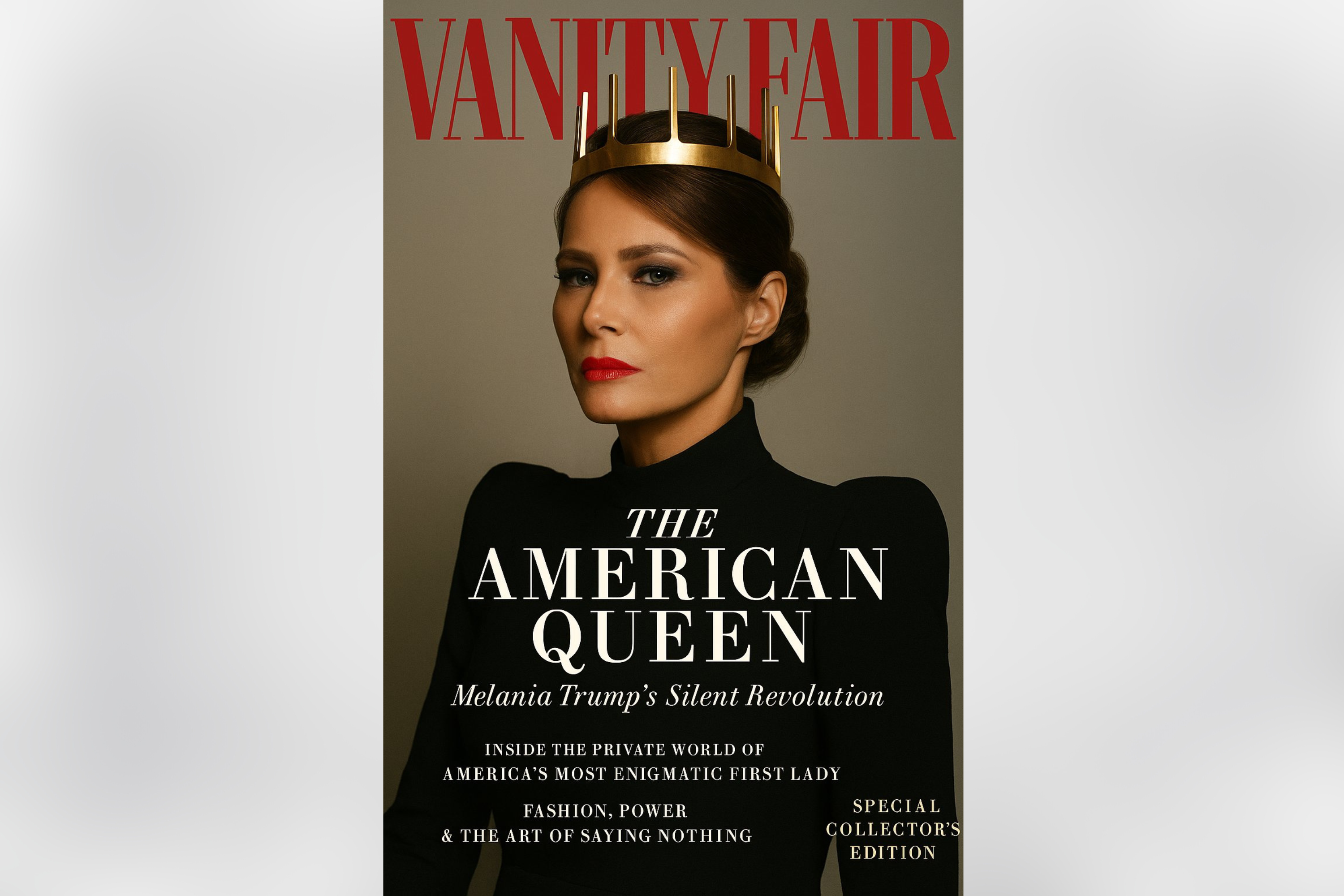 Melania Trump Vanity Fair Cover Celebrated by MAGA. But It's Fake - Newsweek
