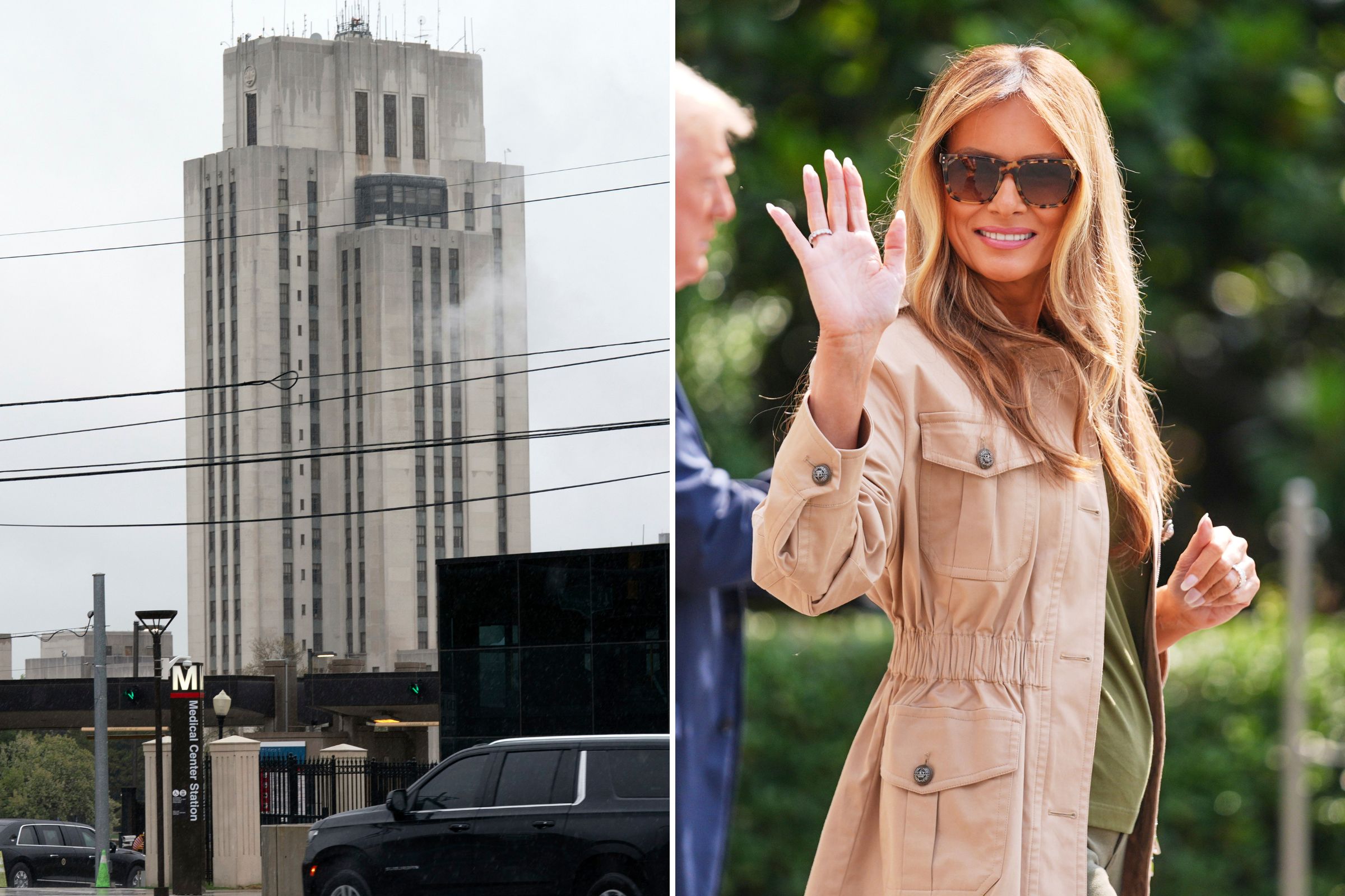 Walter Reed Responds to Melania Trump Hospital Rumors - Newsweek