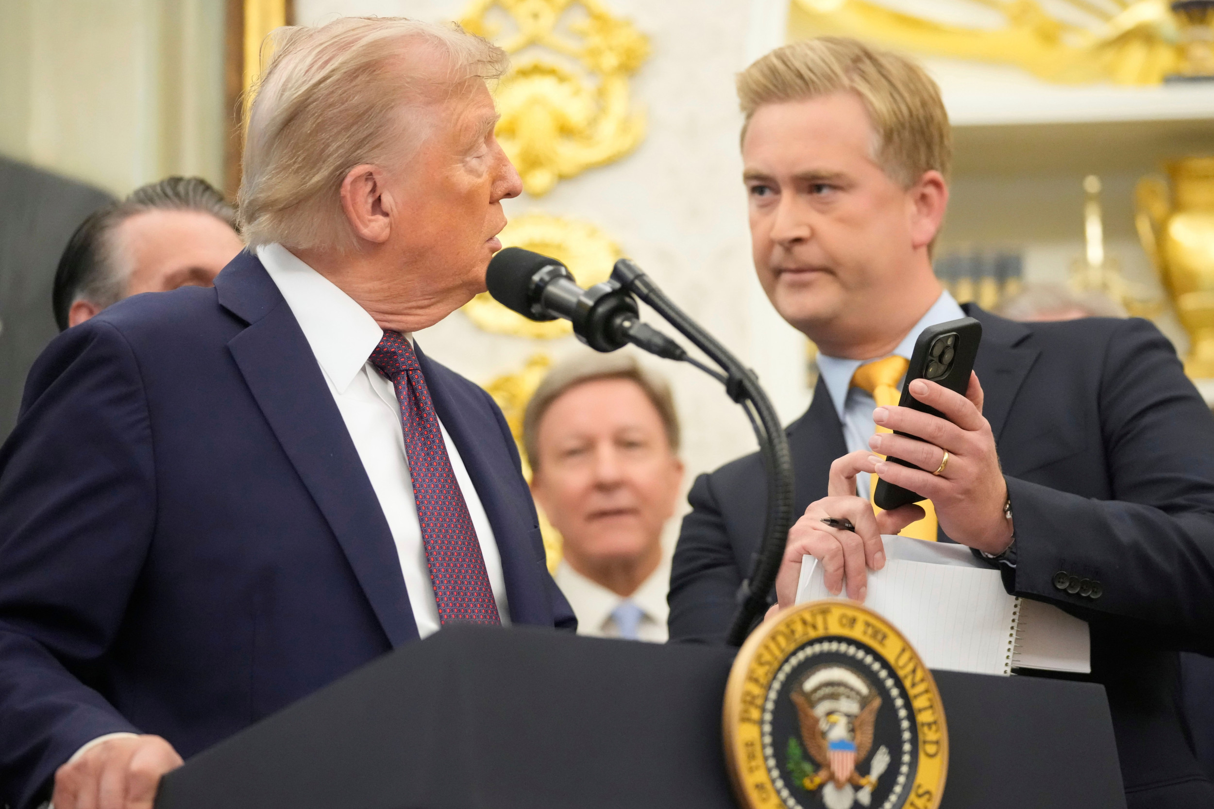 Donald Trump responds to object thrown out of White House window - Newsweek