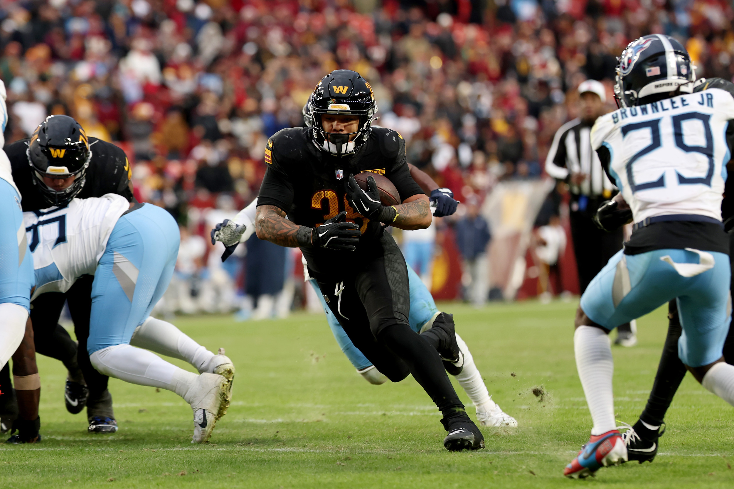 Commanders Running Back Scratched Ahead of Season Opener - Newsweek