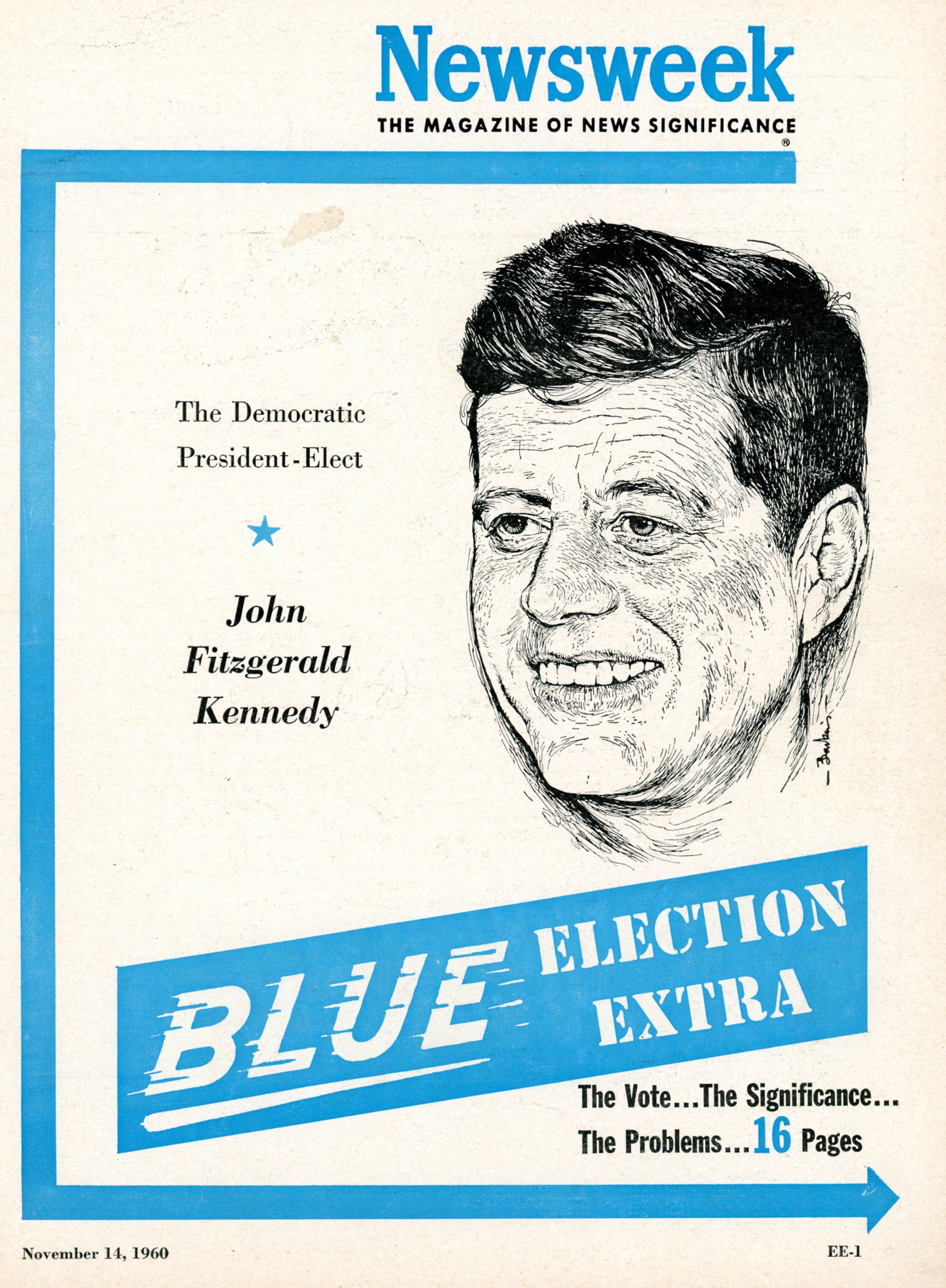 Kennedy Election Special Issue - Newsweek