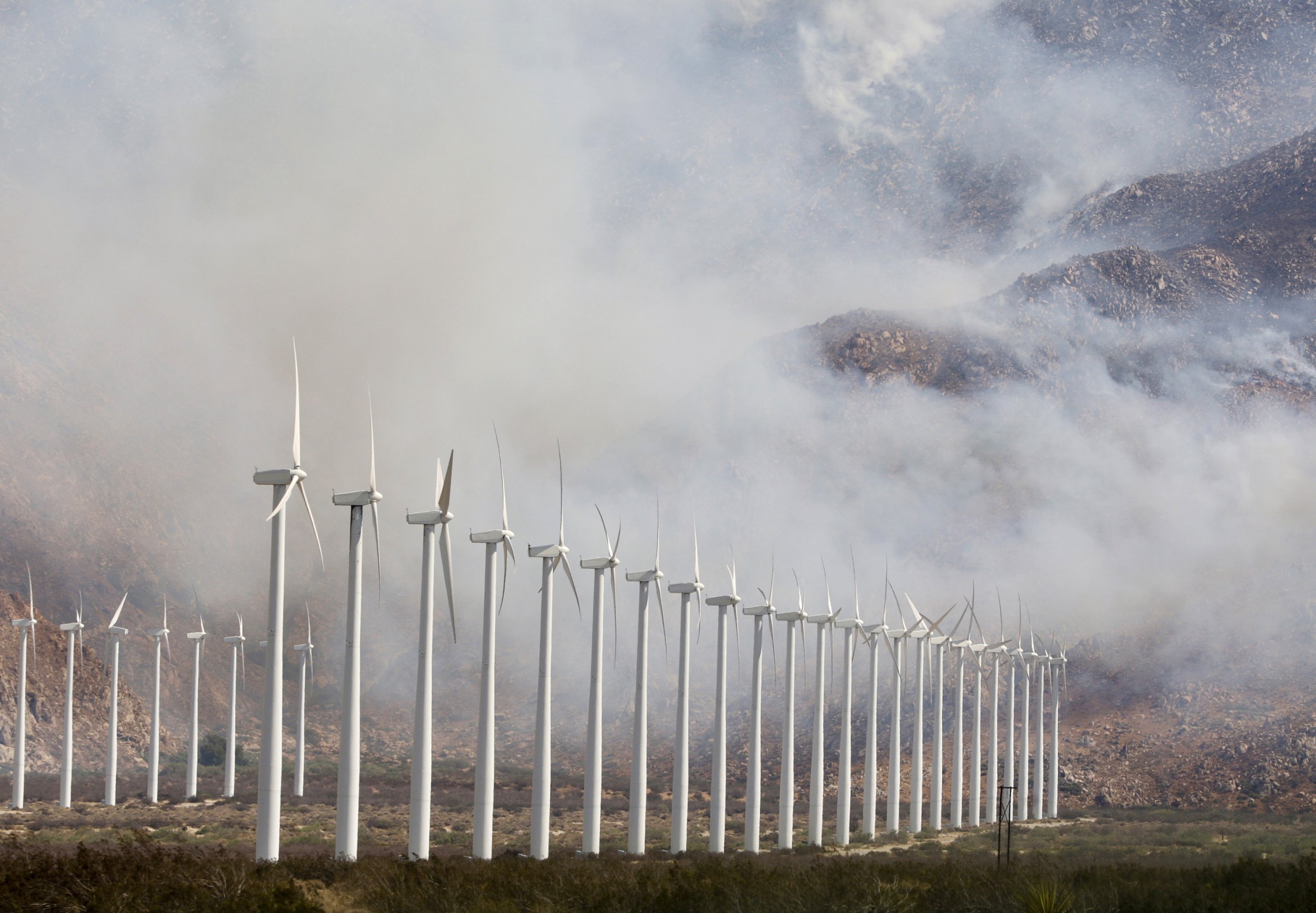 Renewable Energy Farms Spread Through California Deserts - Newsweek