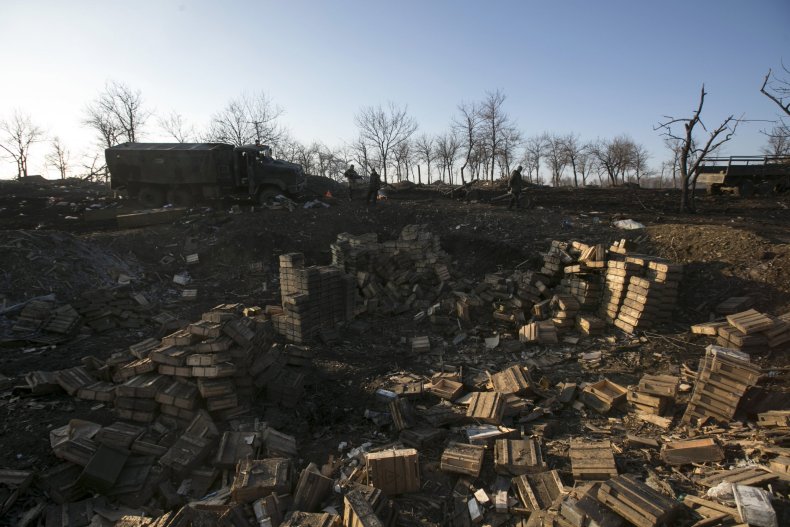 Debaltseve In Rubble As Pro Russian Rebels Take Control