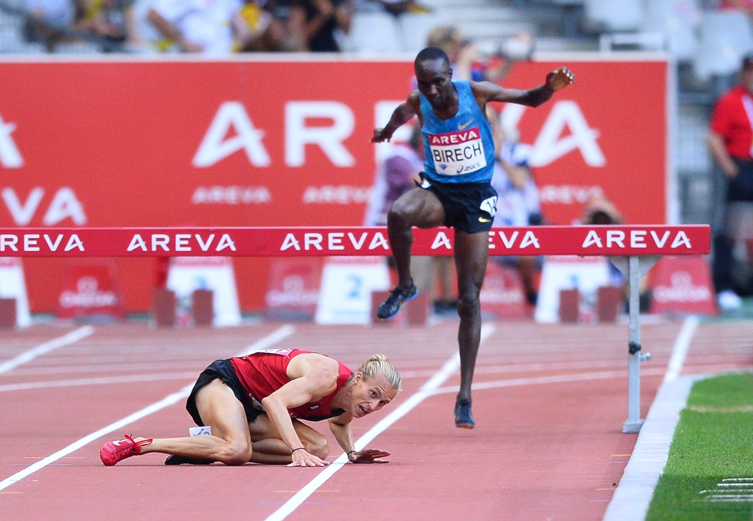 U.S. Runner Evan Jager's Triumph… and Face-Plant - Newsweek