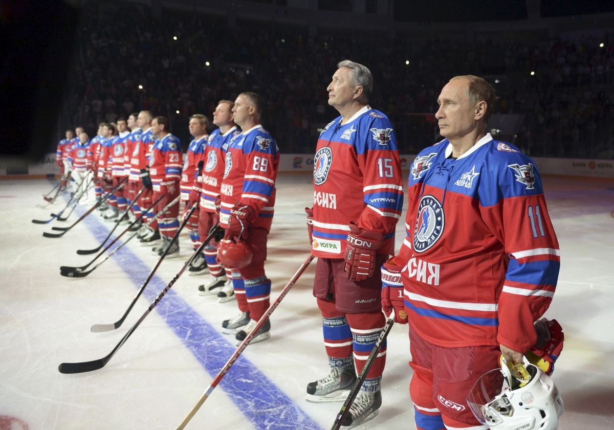 Putin Celebrates His 63rd Birthday Playing Hockey - Newsweek