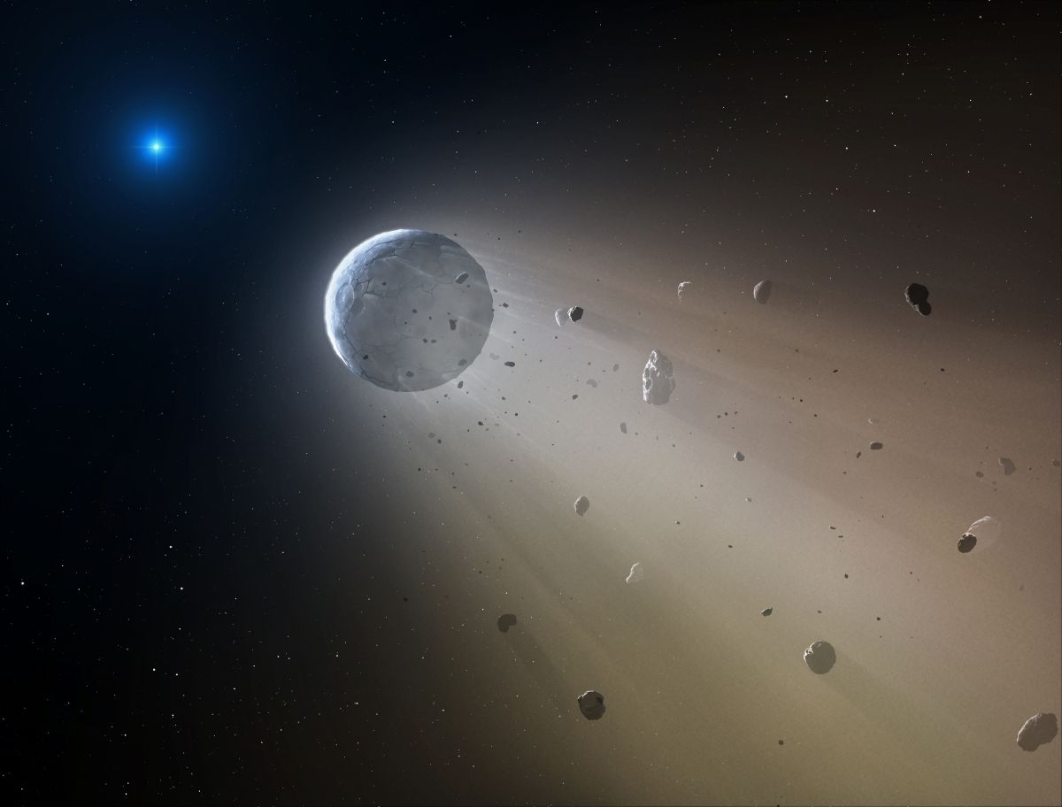 Scientists Observe Dead Star Eating Its Own Solar System for First Time