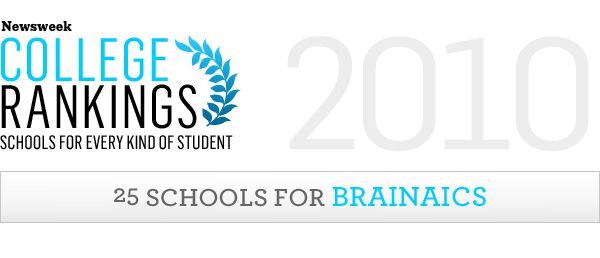 The Best 25 Schools for Brainiacs - Newsweek
