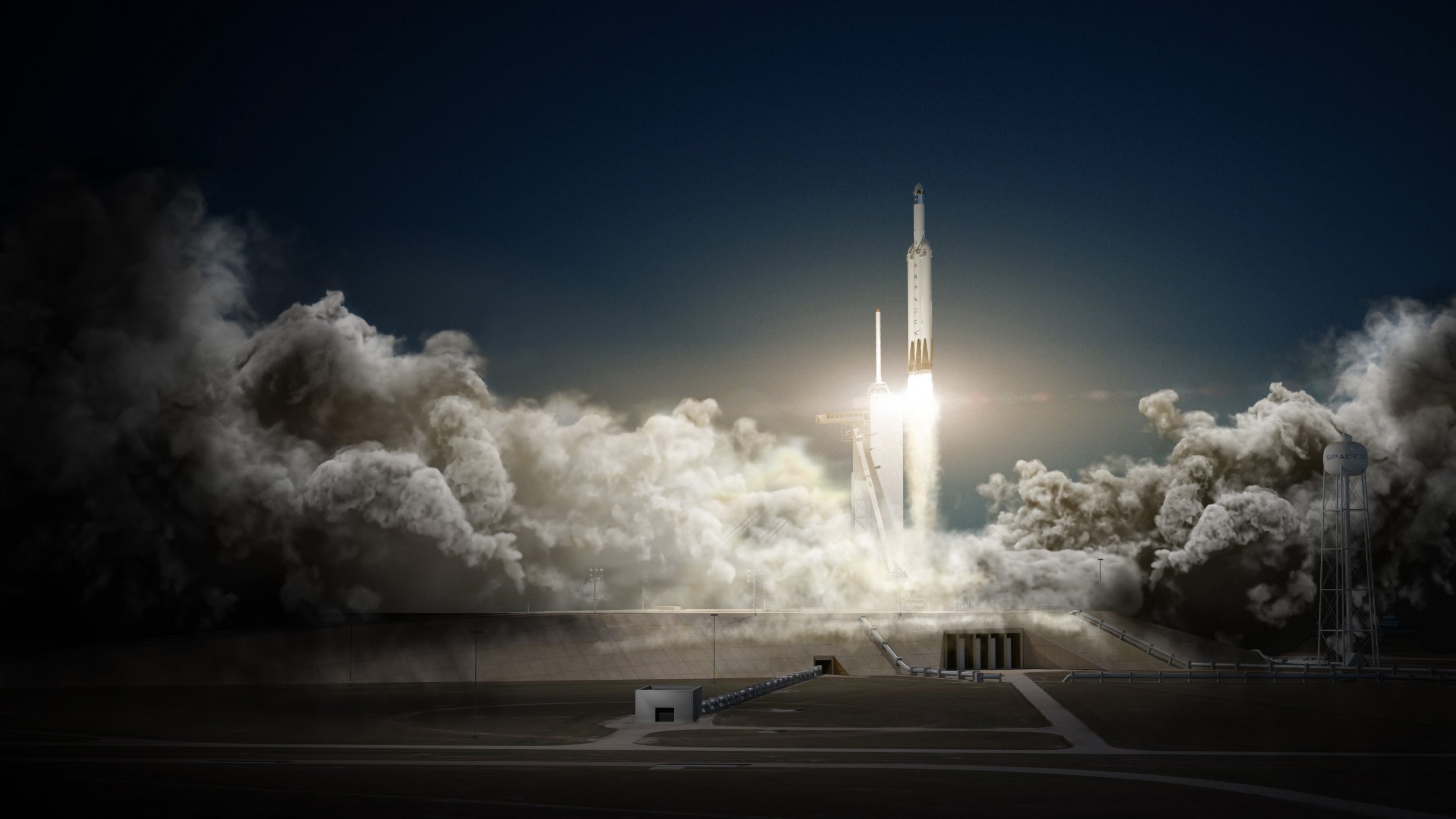 Elon Musk Announces SpaceX Falcon Heavy Launch Date—World's Most ... Elon Musk Announces SpaceX Falcon Heavy Launch Date—World's Most ...