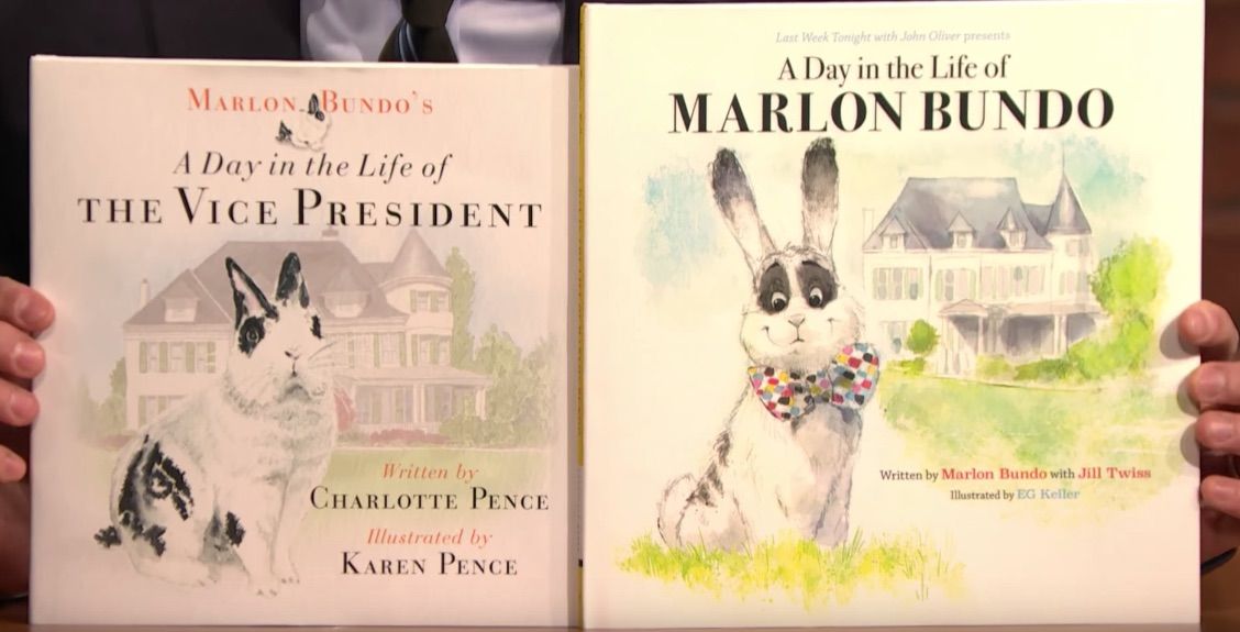John Oliver's Gay Love Story About Mike Pence's Rabbit Has Sold 180,000 ...