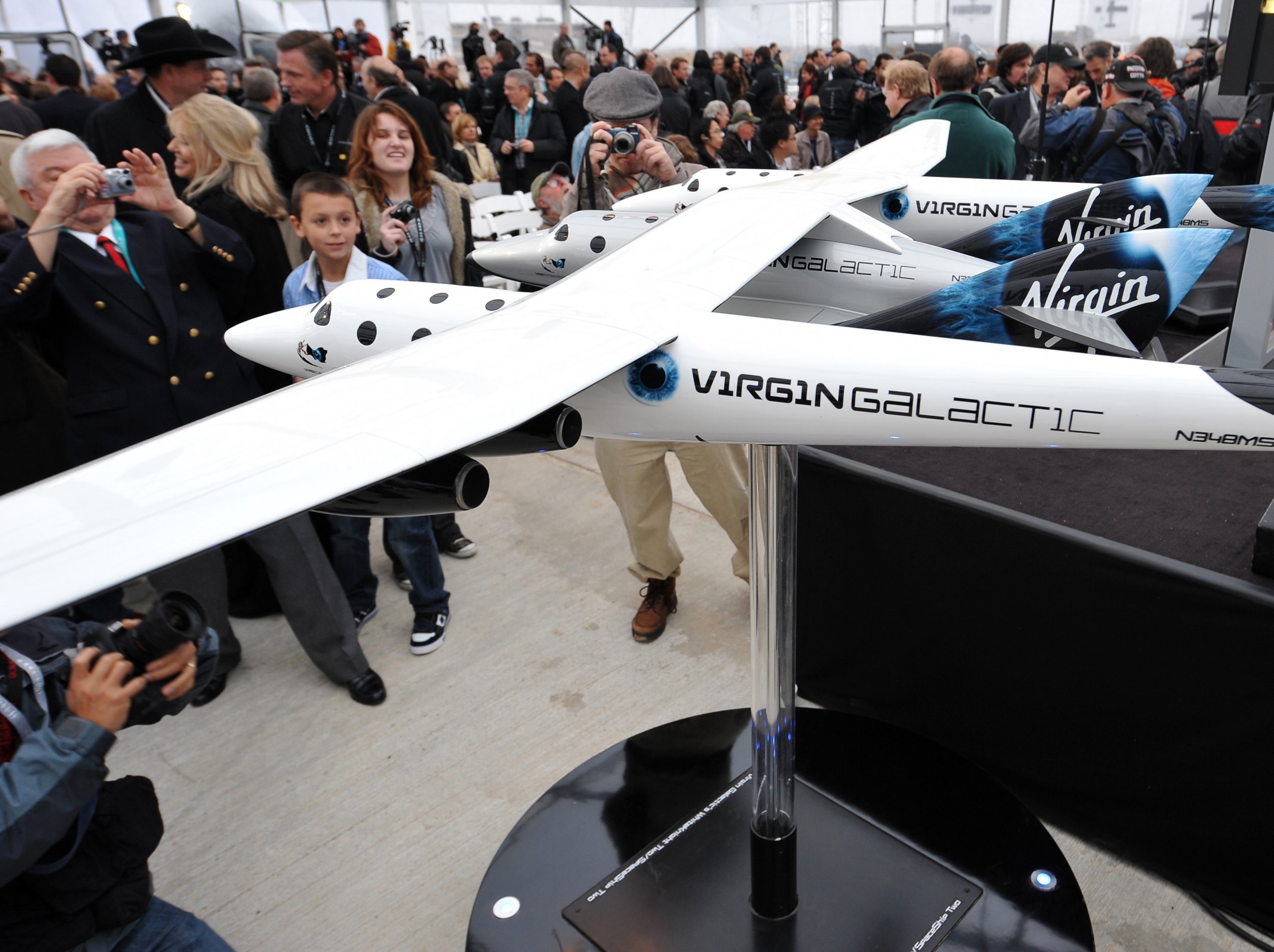 Virgin Galactic First Powered Flight