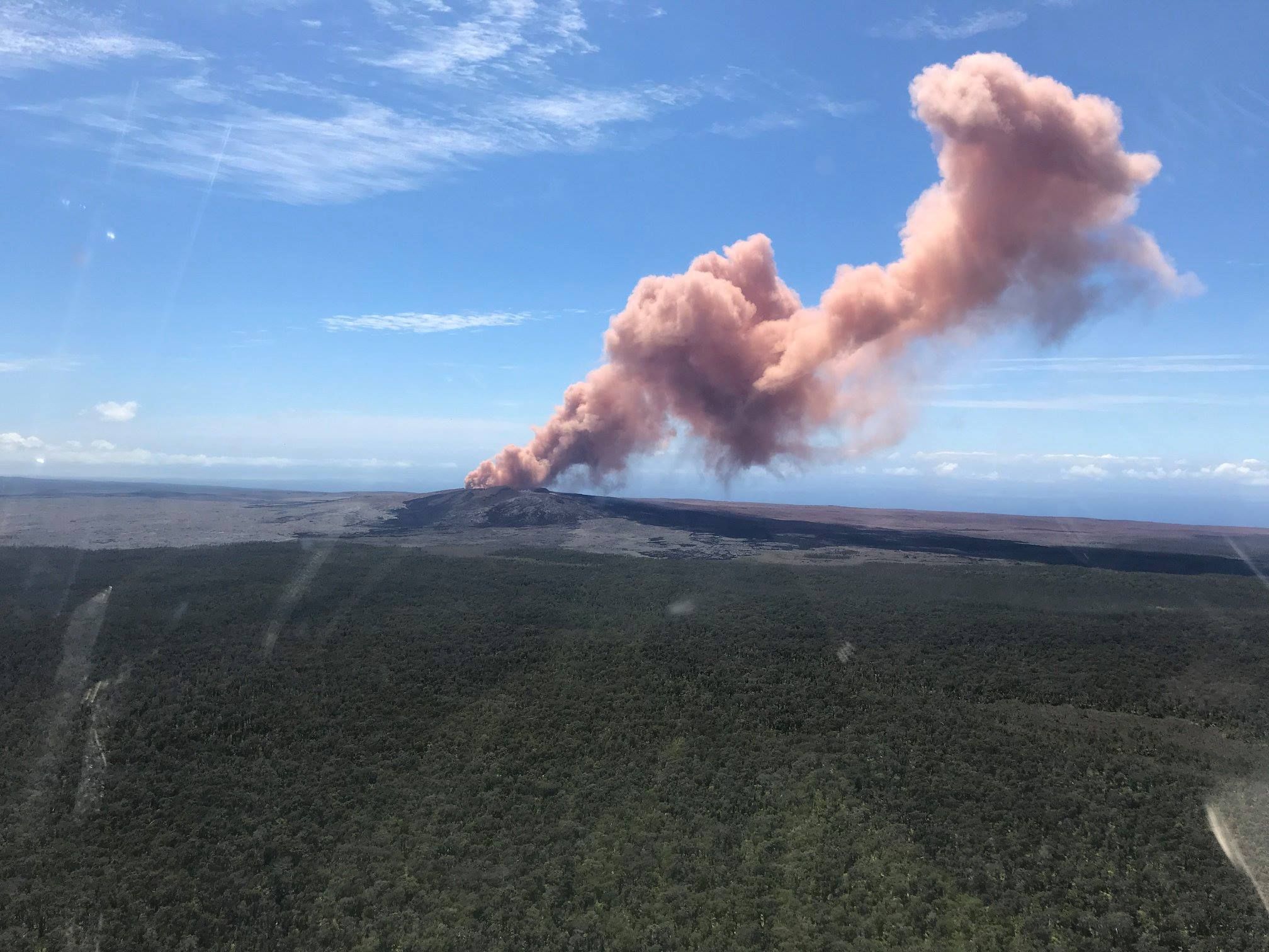 Mass Evacuations After Hawaiis Kilauea Volcano Erupts Lava Flow