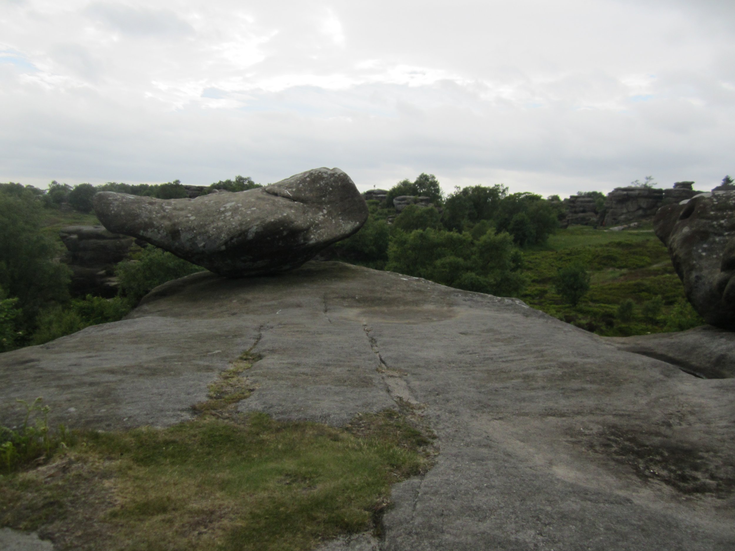 Brimham: This Rock Formation Had Been Finely Balanced Since the Ice Age ...